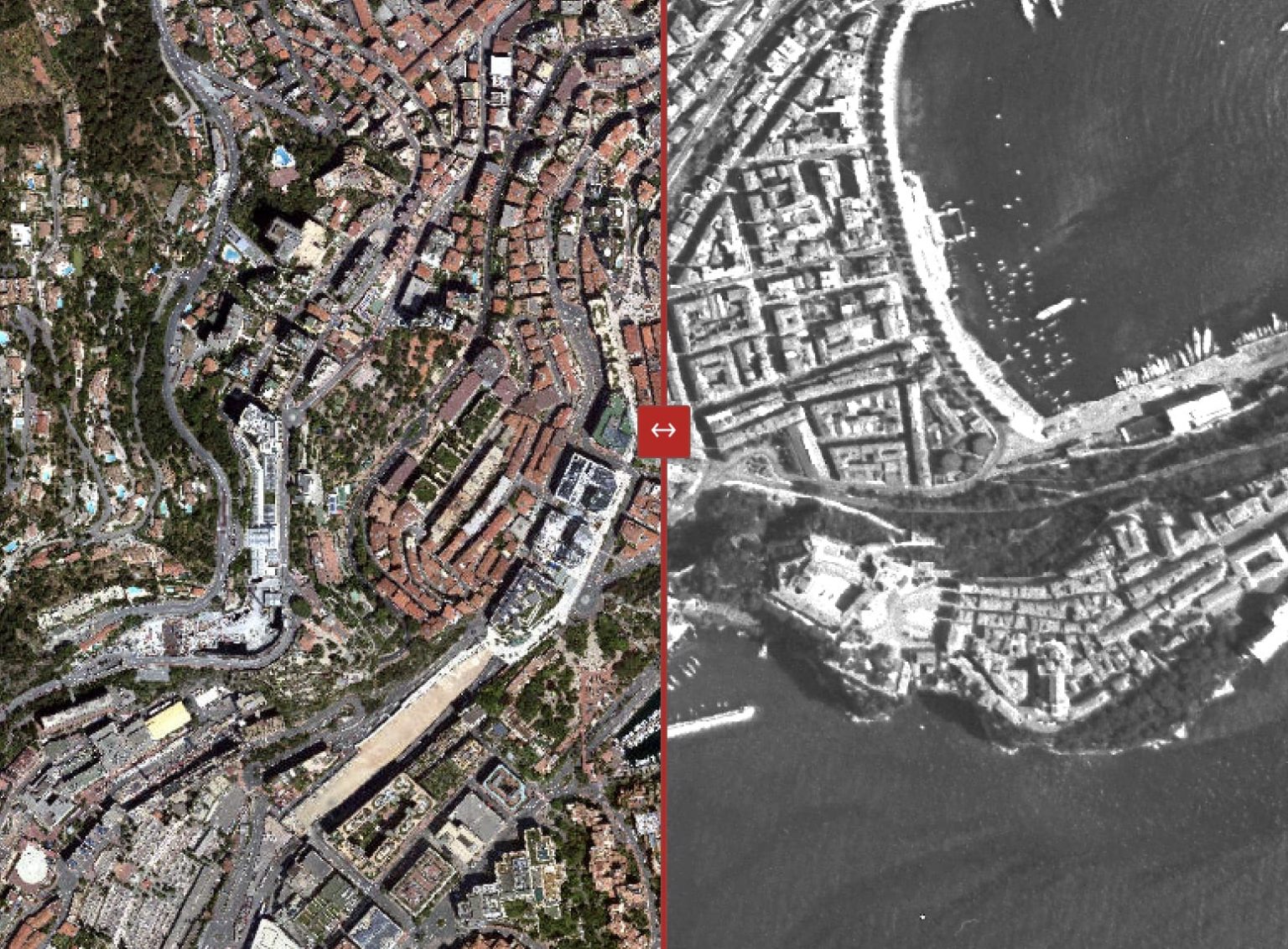 An interactive map to discover "Monaco through time"