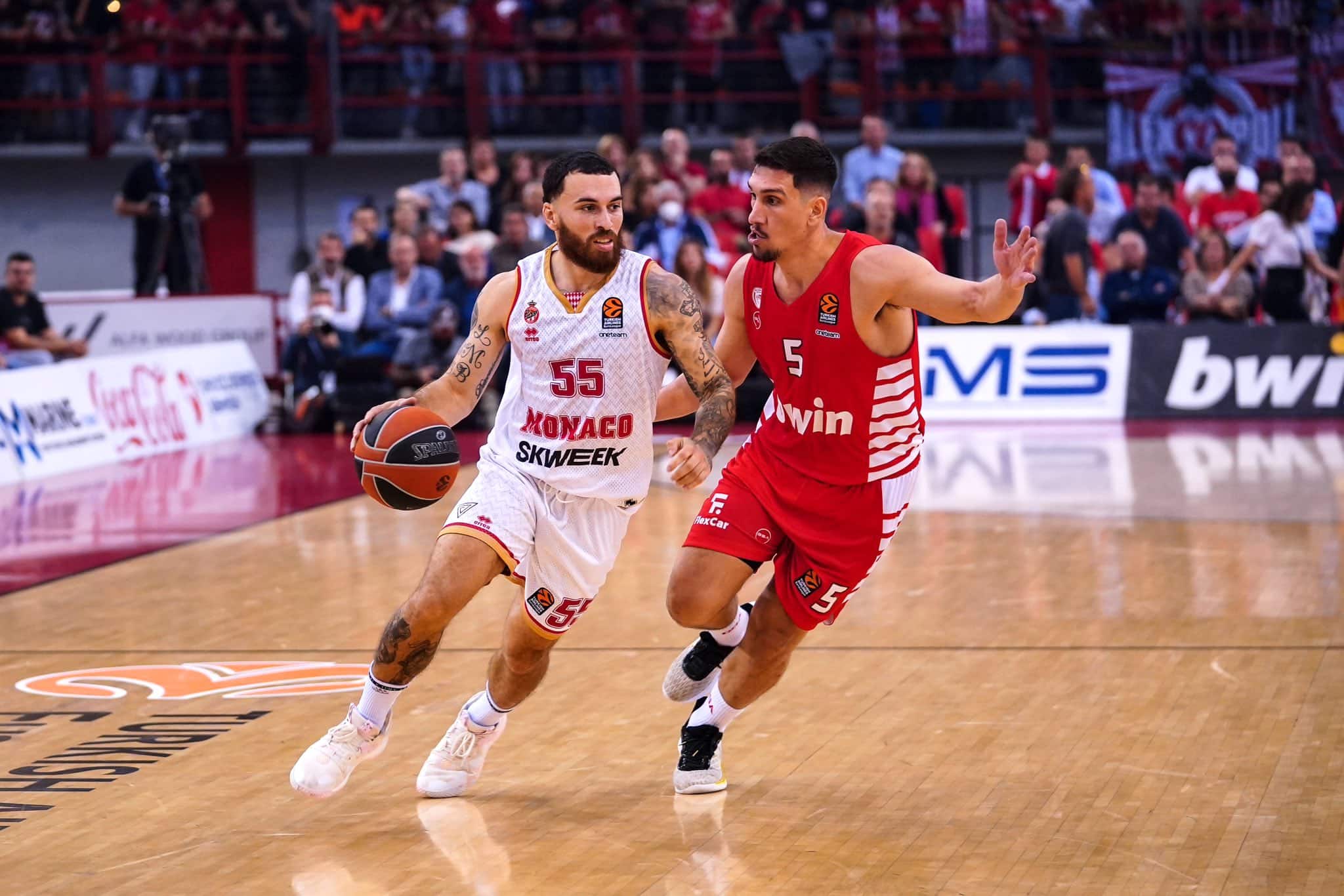 Euroleague : Immense performance de l'AS Monaco Basket face à l’Olympiakos