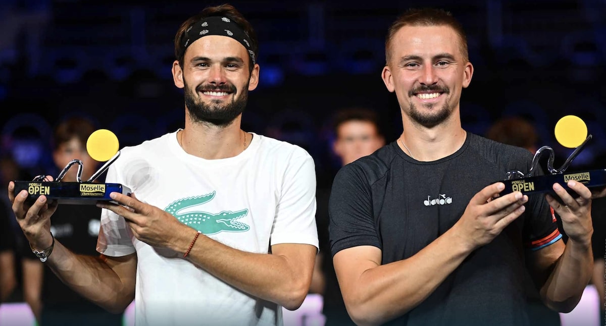 Moselle Open de Metz : Hugo Nys vainqueur du double aux côtés de Jan ...