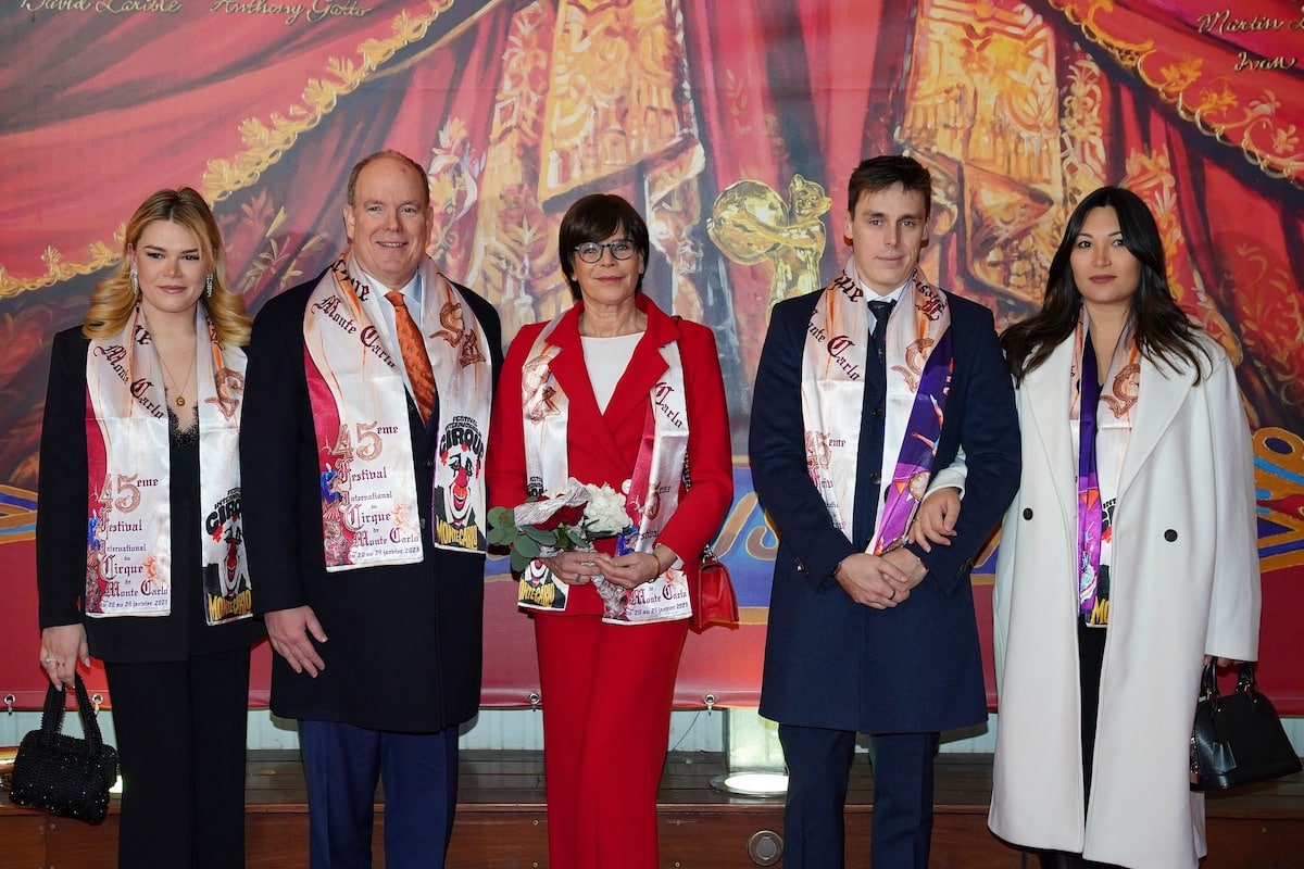 Prince Albert II and Princess Stephanie attend return of Monte-Carlo International Circus Festival