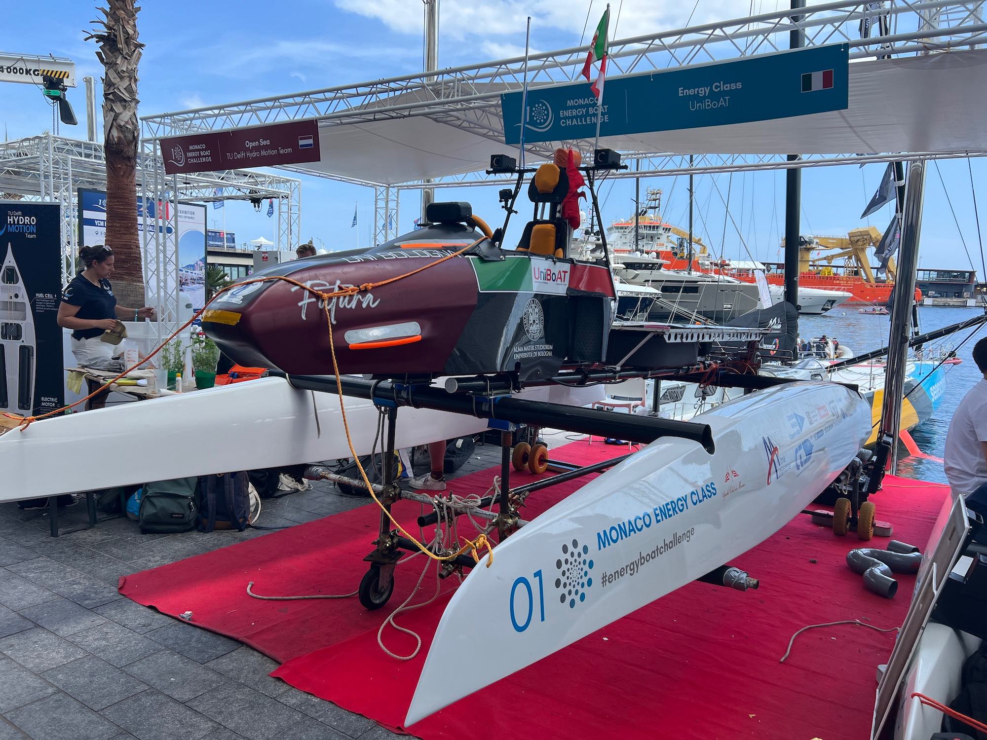 Venez observer les bateaux du Monaco Energy Boat Challenge