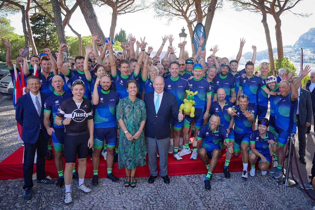 London to Monaco by bike to protect the oceans