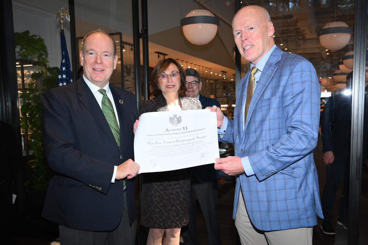 Highlights of Prince Albert II visit to Philadelphia