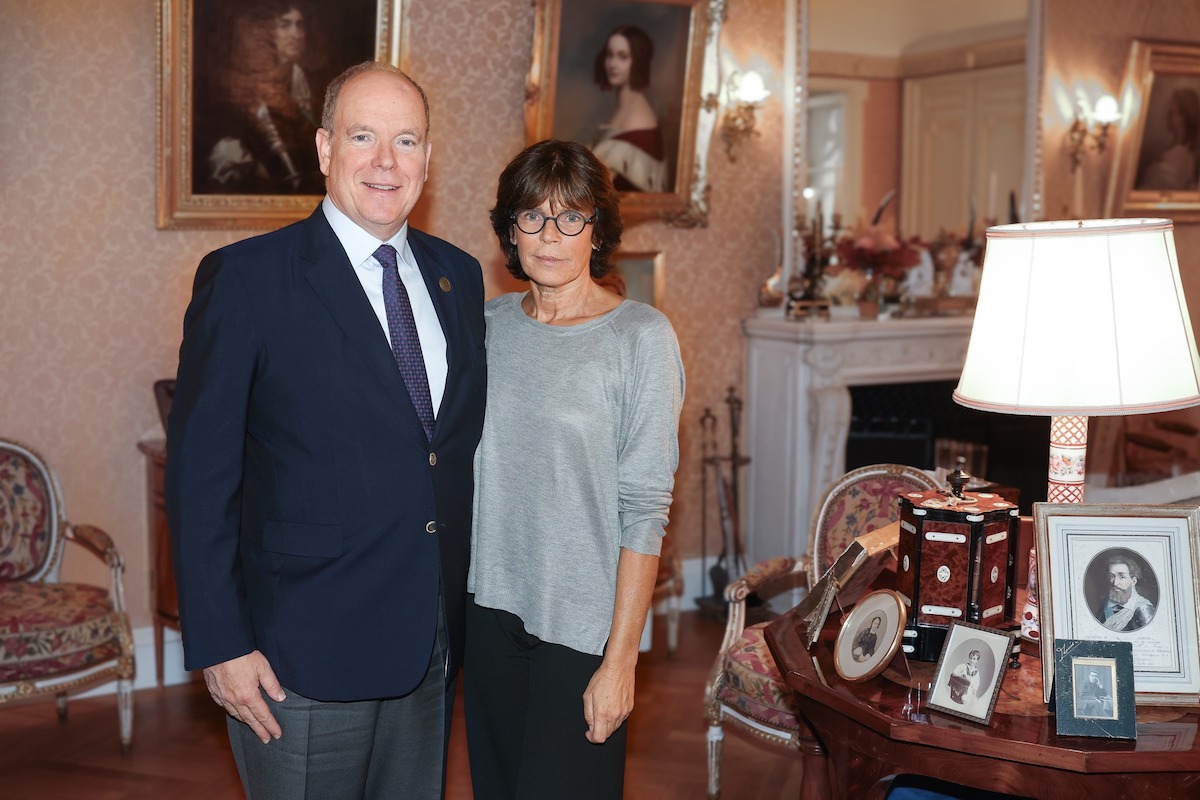 Prince Albert II and Princess Stéphanie talk about their childhood with ...