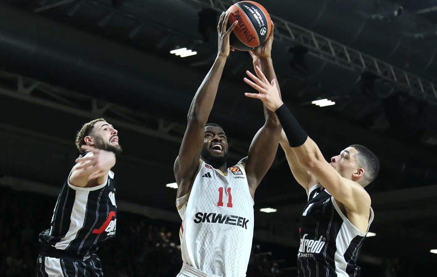 Euroleague : L'AS Monaco Basket remporte le choc face à la Virtus Bologne