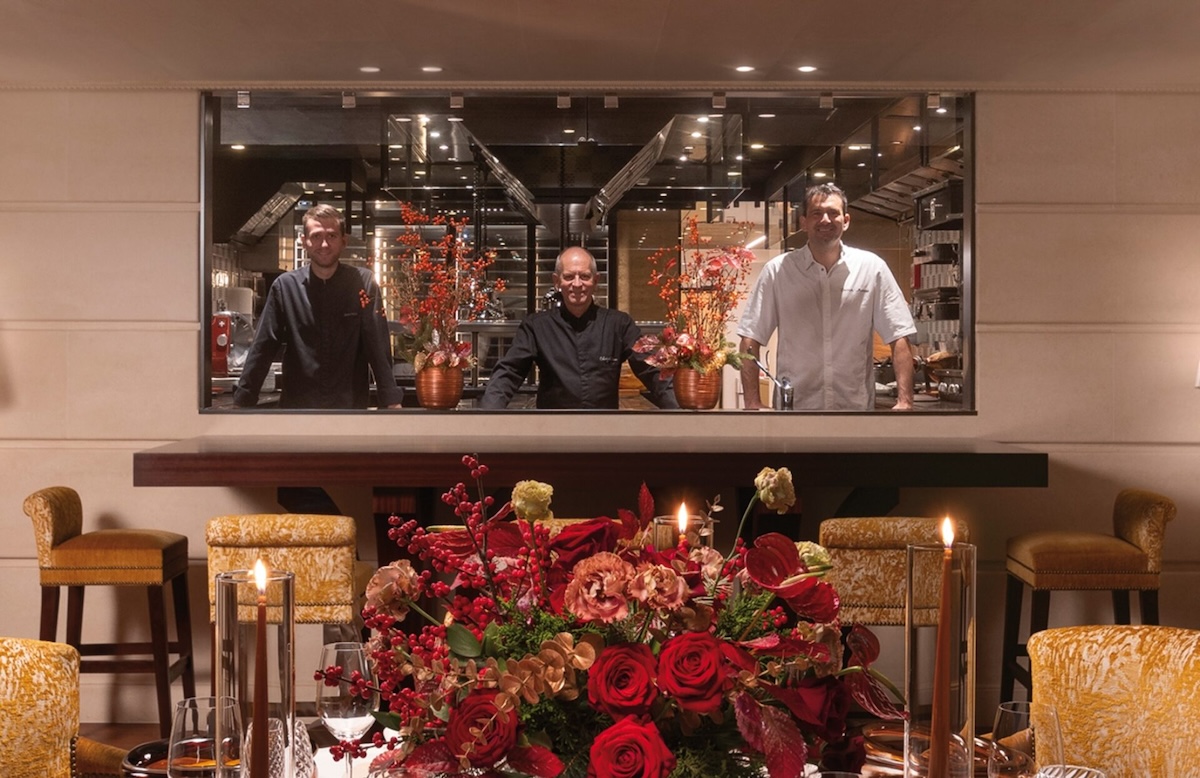 Les Ambassadeurs by Christophe Cussac, already two Michelin stars