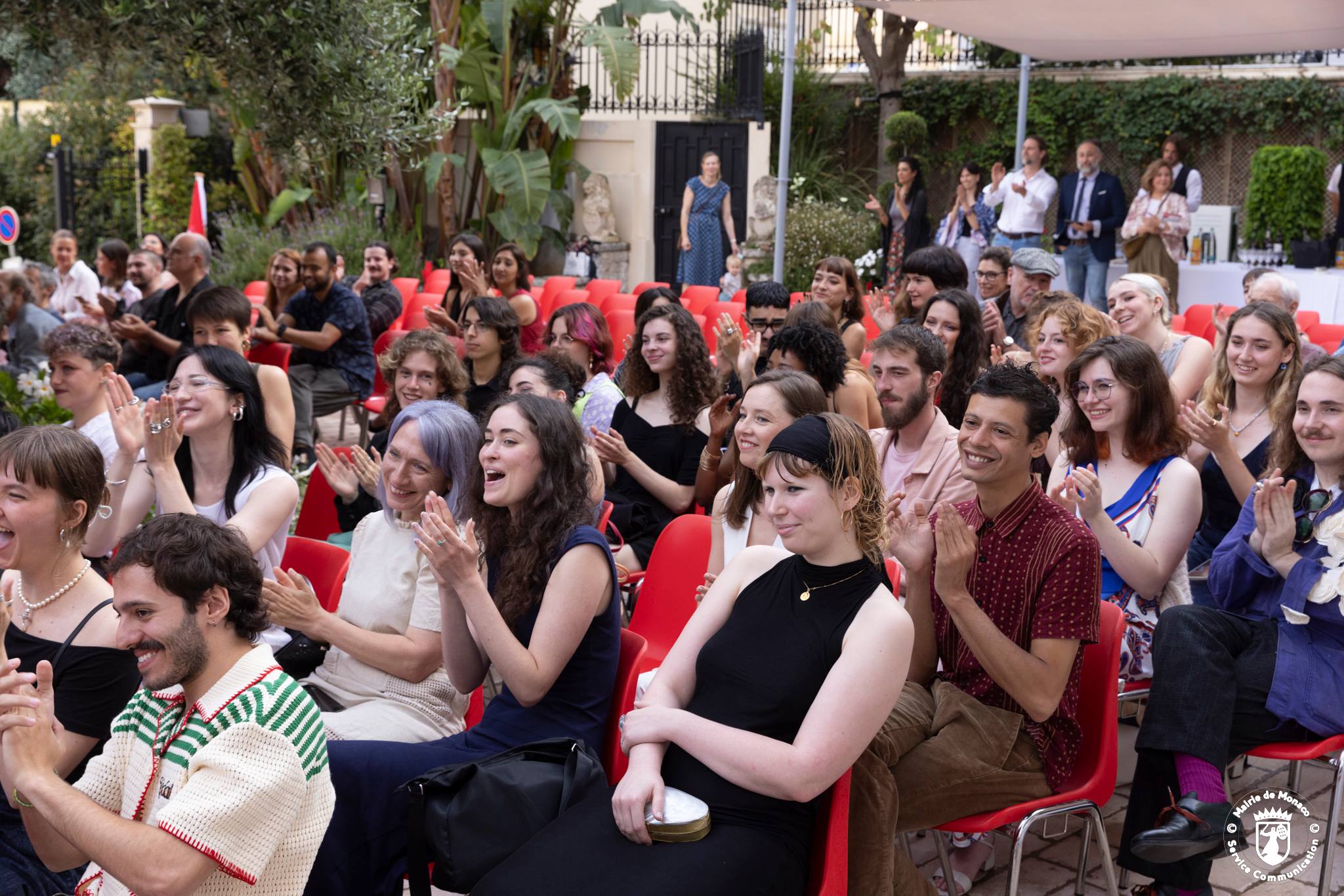 Princess Caroline attends joyous awards ceremony at Pavillon Bosio