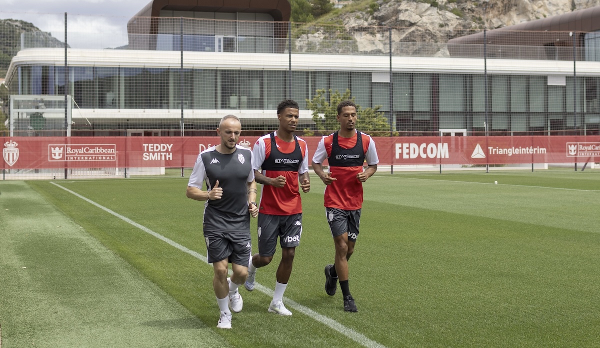 It’s back to work for AS Monaco players!