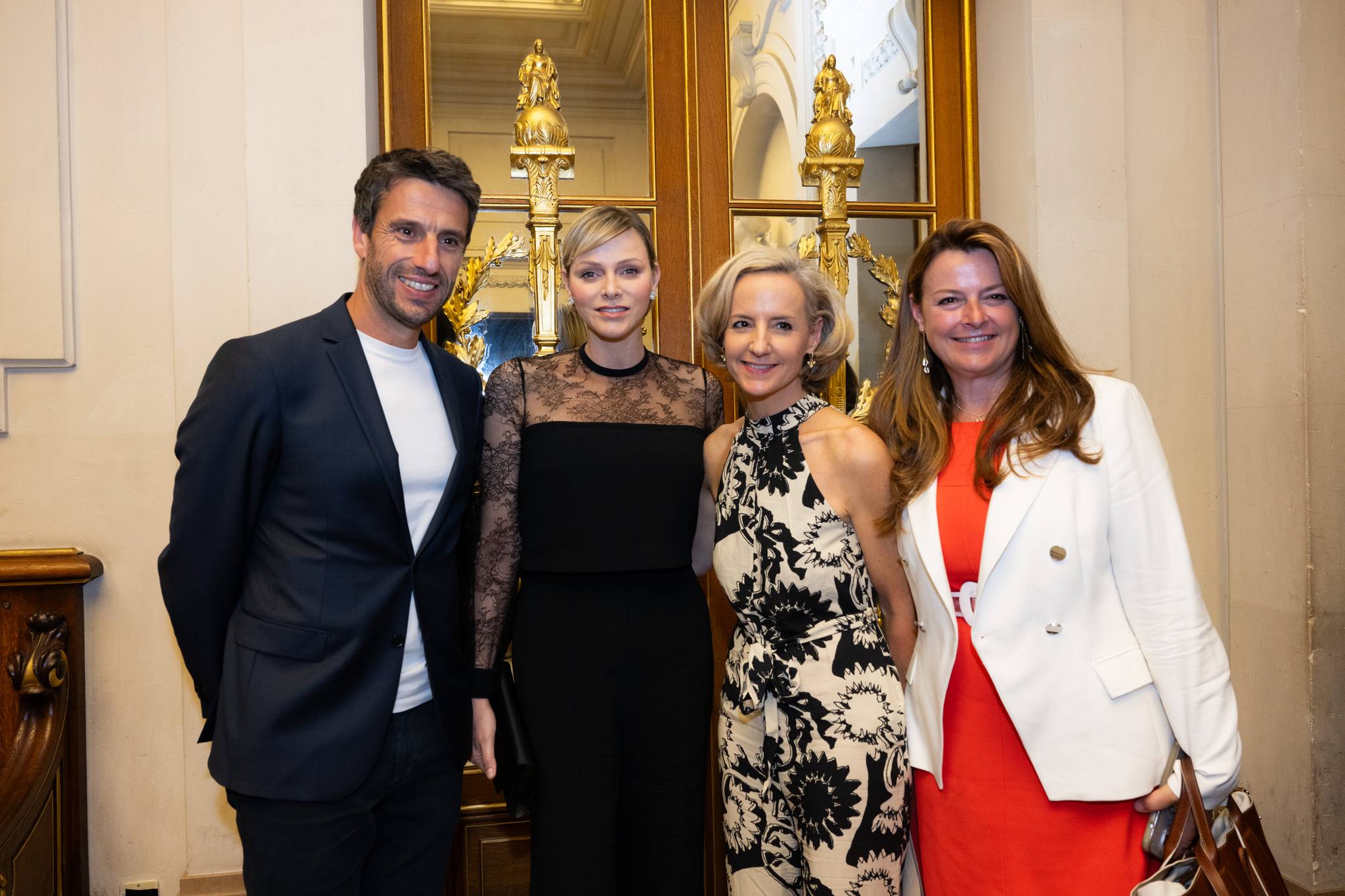 Princess Charlene celebrates 130 years of the Olympic Games at the Sorbonne