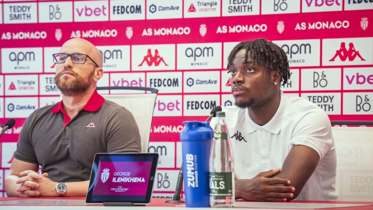 George Ilenikhena à l'AS Monaco : « Je suis venu ici pour réaliser une grande saison