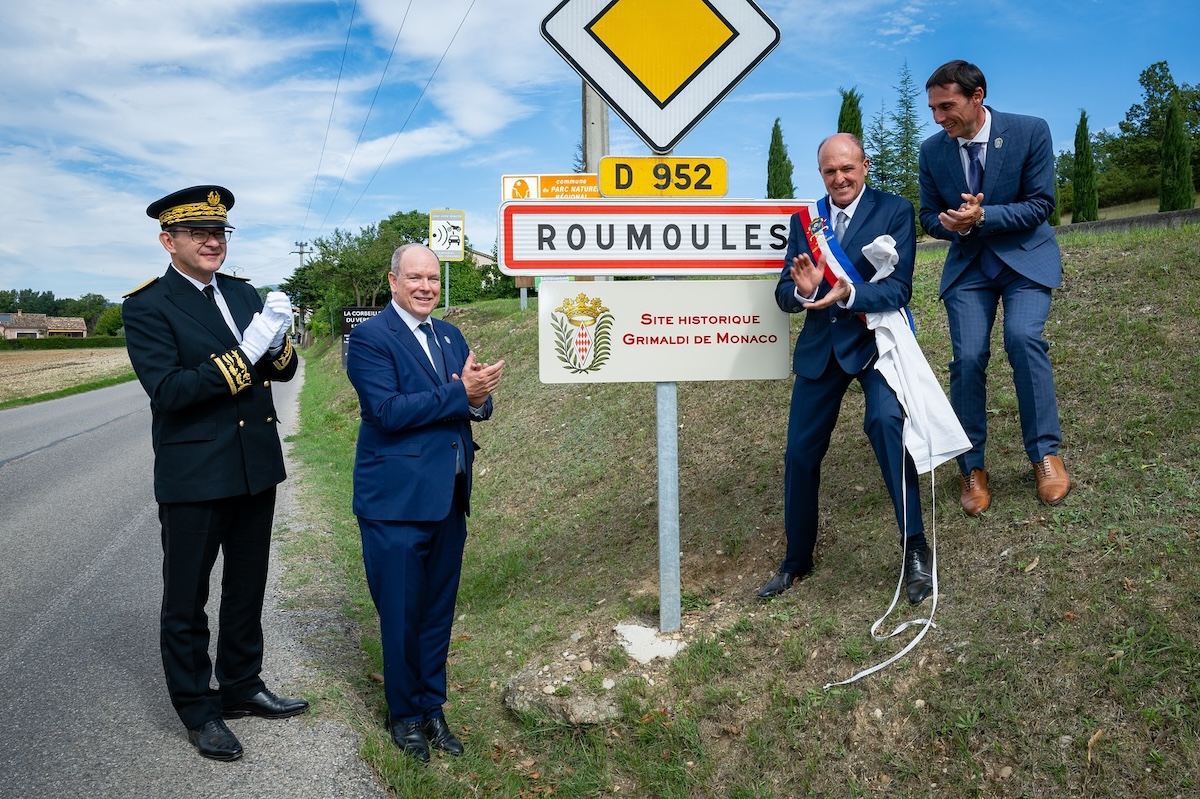 Prince Albert II pays historic visit to Roumoules to celebrate 50 years ...