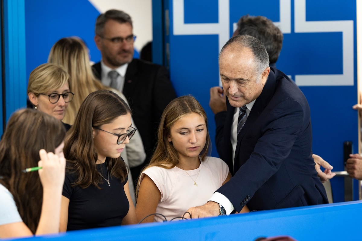 Prince Albert II and Princess Charlene inaugurate new Collège Charles III