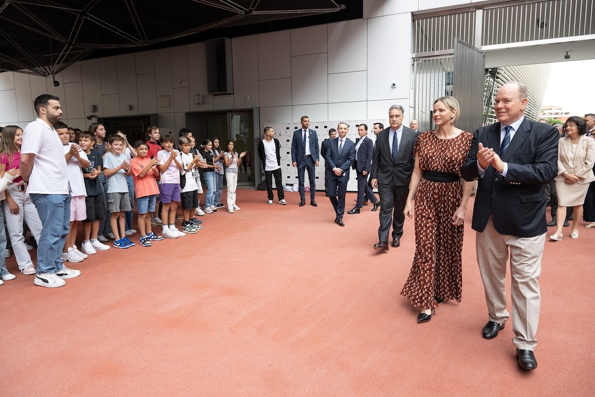 Le Prince Albert II et la Princesse Charlène inaugurent le tout nouveau ...