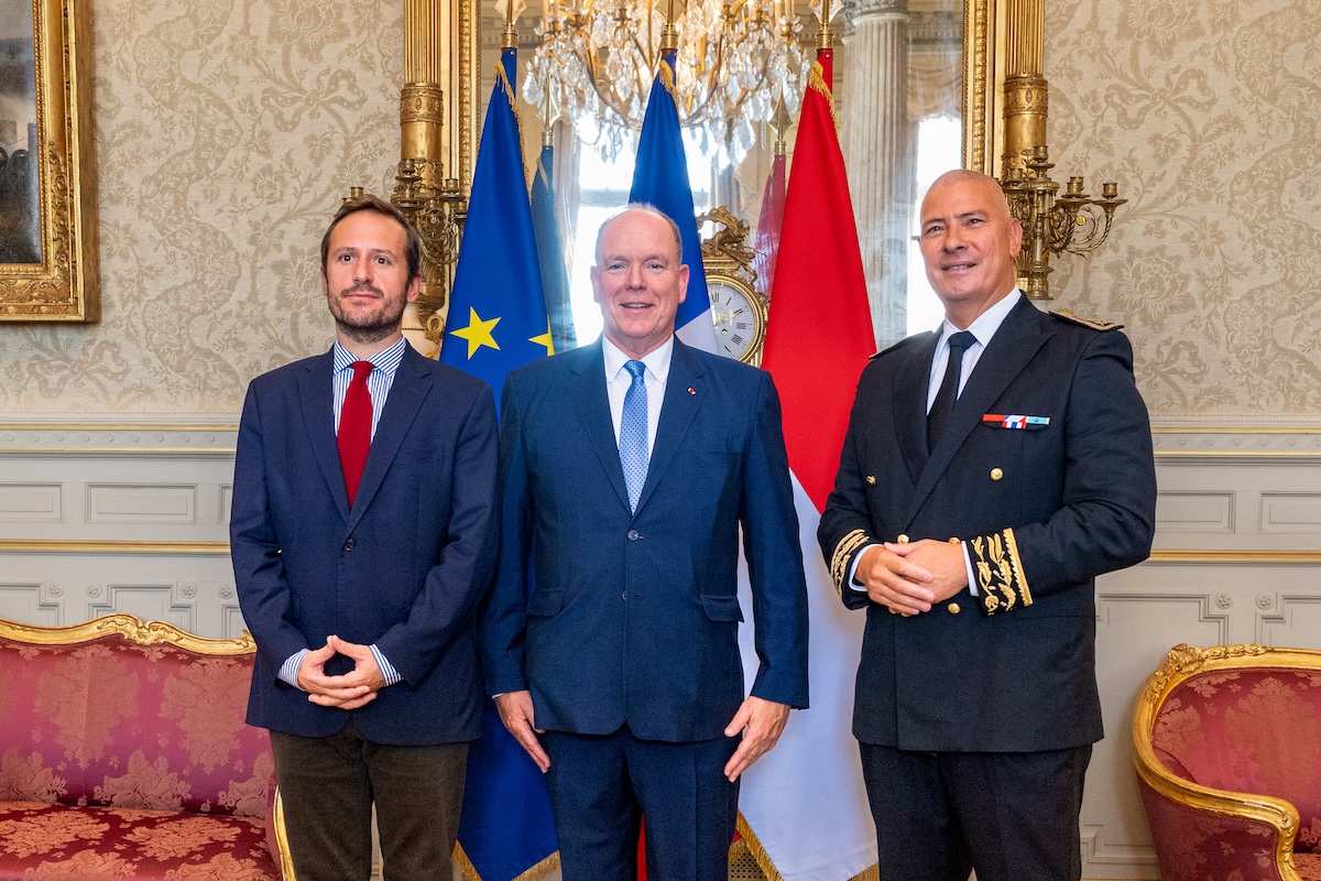 Prince Albert II visits valleys hit by storm Alex