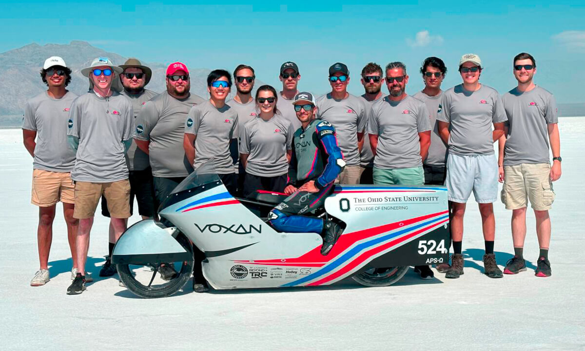 Quatre nouveaux records mondiaux de vitesse pour la moto électrique Voxan