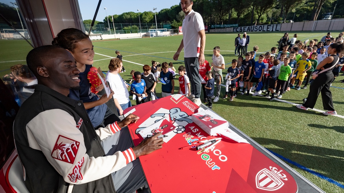 AS Monaco Kids Tour : Une belle journée à Beausoleil aux côtés de ...