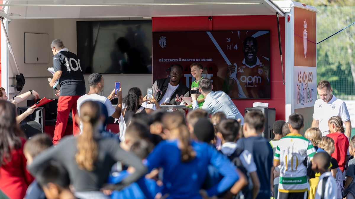 AS Monaco Kids Tour : Une belle journée à Beausoleil aux côtés de ...