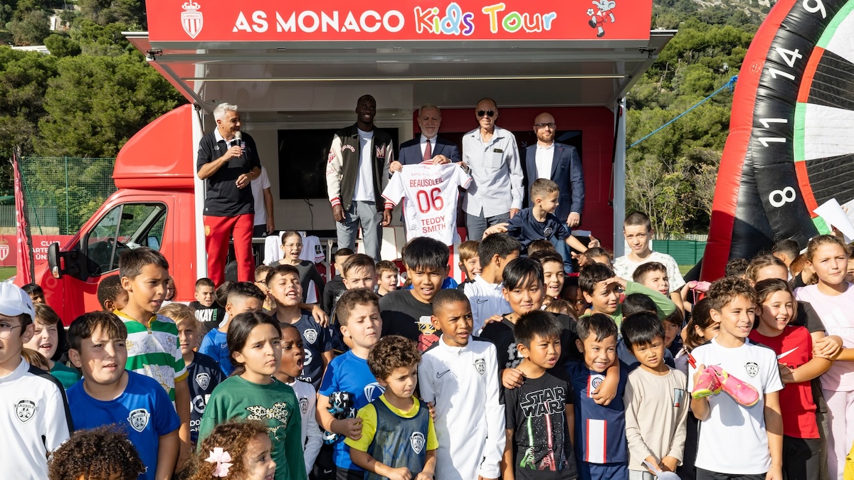 AS Monaco Kids Tour : Une belle journée à Beausoleil aux côtés de ...