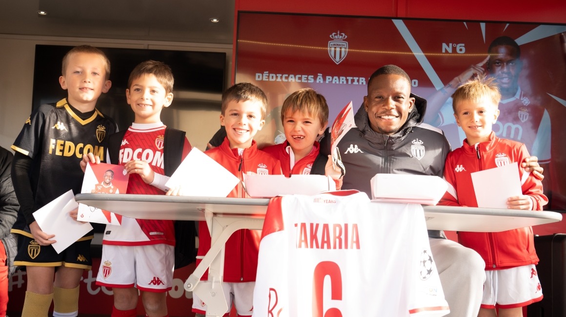AS Monaco Kids Tour : Plus d'une centaine d'enfants heureux aux côtés ...