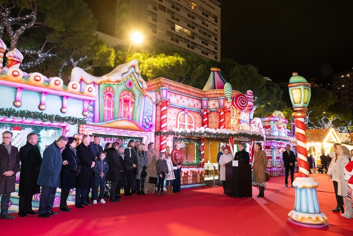 La Princesse Charlène et les jumeaux Jacques et Gabriella inaugurent le ...