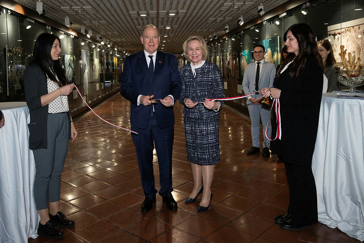 Prince Albert II inaugurates new Mediterranean exhibition