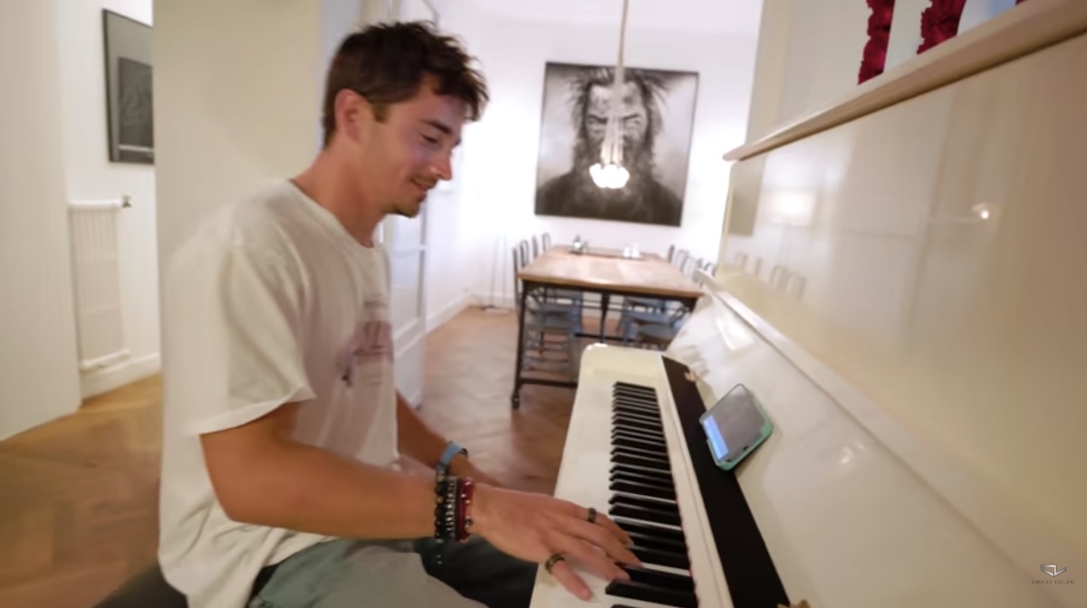 Charles Leclerc releases two new songs inspired by F1 victories