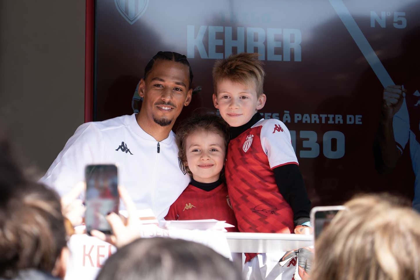 AS Monaco Kids Tour : Thilo Kehrer accueilli par plus de 400 enfants en ...