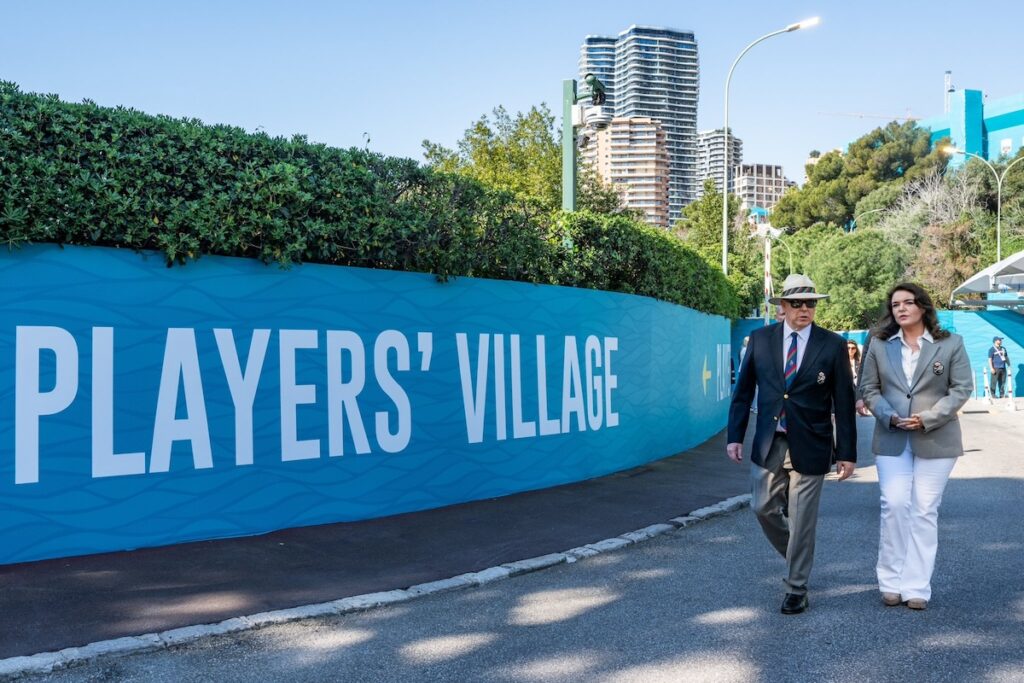 In pictures: Prince Albert II renames former Court n° 2 at Rolex Monte ...