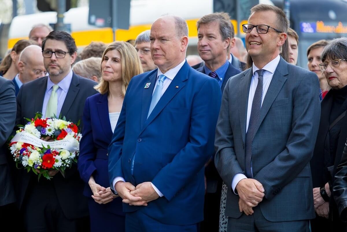 Prince Albert II honours past and embraces future in Leipzig