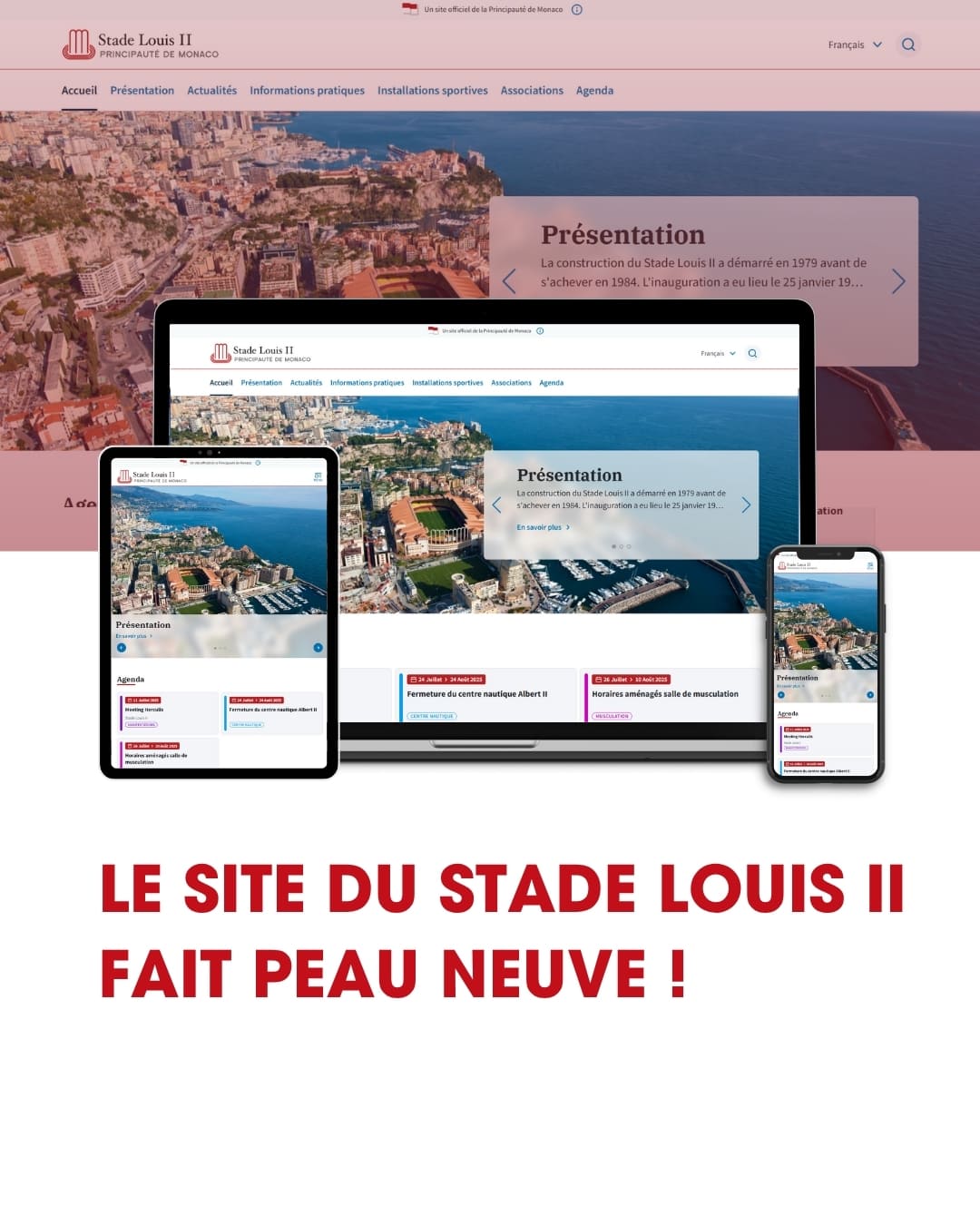 Pour ses 40 ans, le Stade Louis II en cours de modernisation