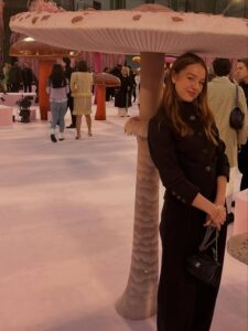 Alexandra of Hanover and Charlotte Casiraghi in Paris for Fashion Week