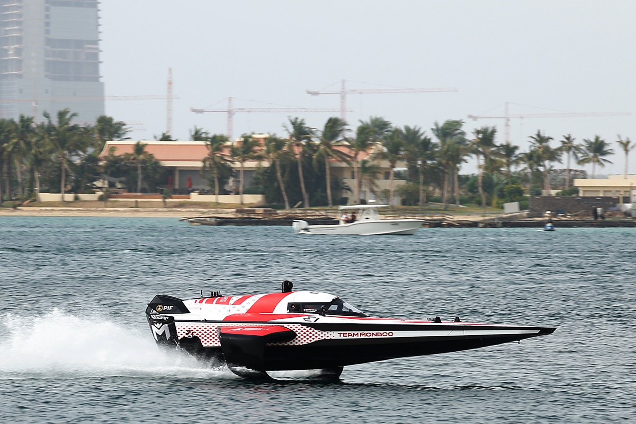 Prince Albert II travels to Jeddah to support Team Monaco at the E1 ...